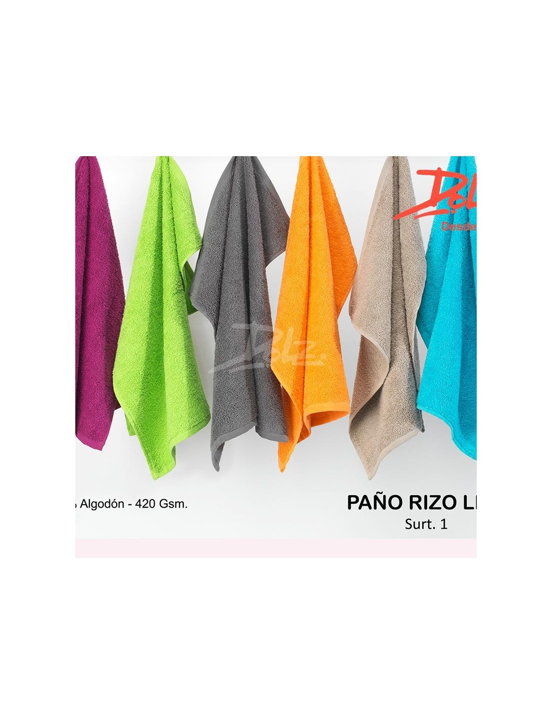 Paño de cocina Liso de gran absorción. Dolz