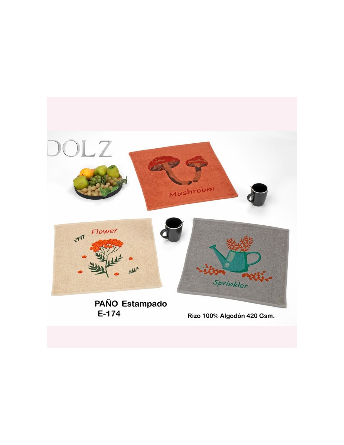 Pack de Paños de cocina Campo feliz de Dolz