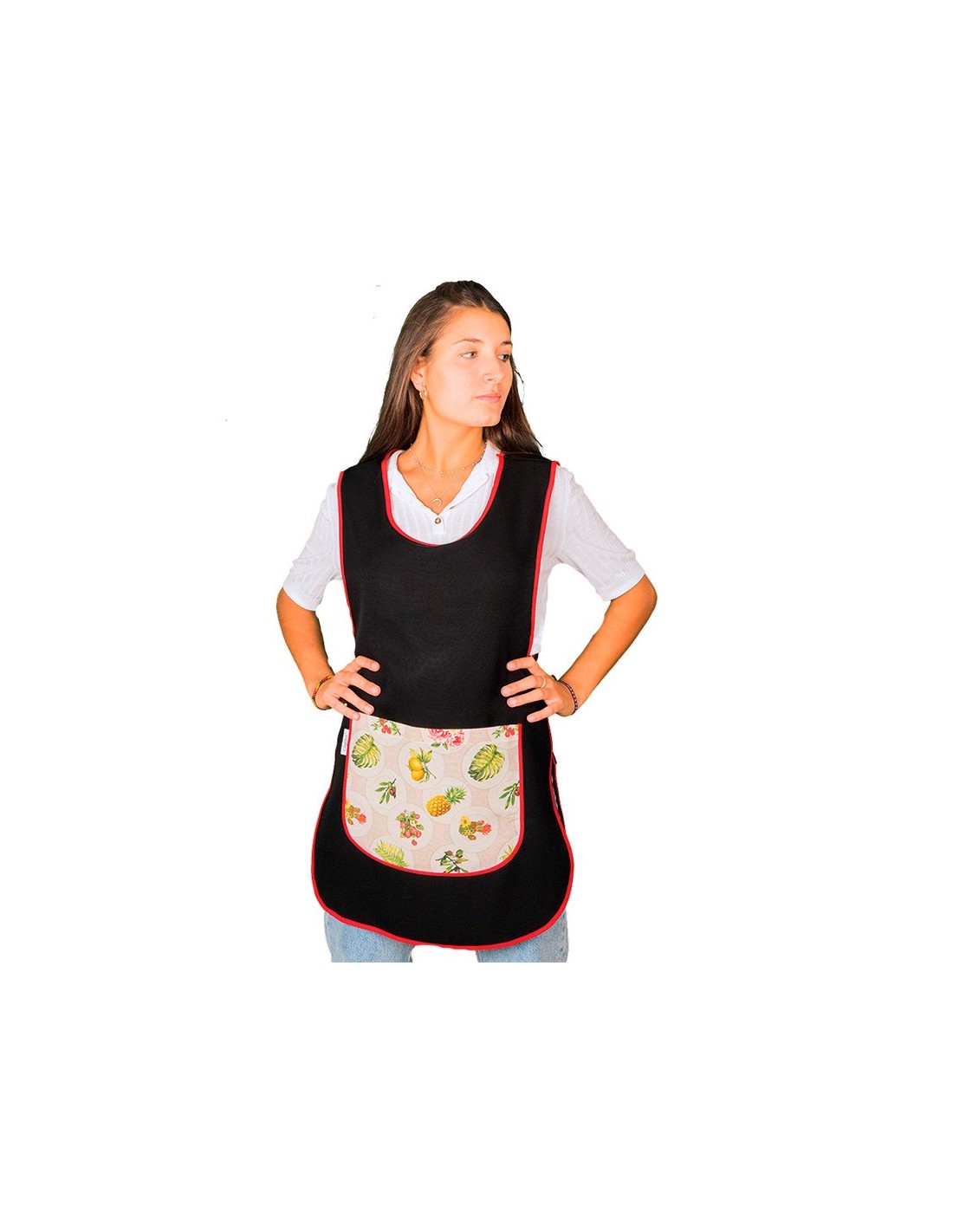 Casulla de cocina Flores andaluzas para cocinar